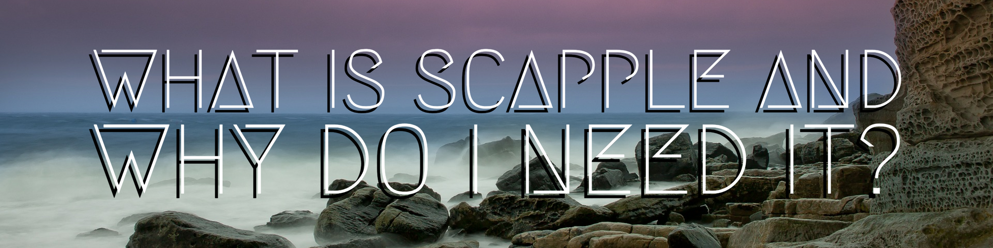 What Exactly is Scapple? - Nancy Jackson Author